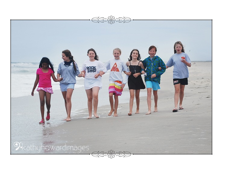 Howard Family Images: 5th Grade Girls Beach Trip